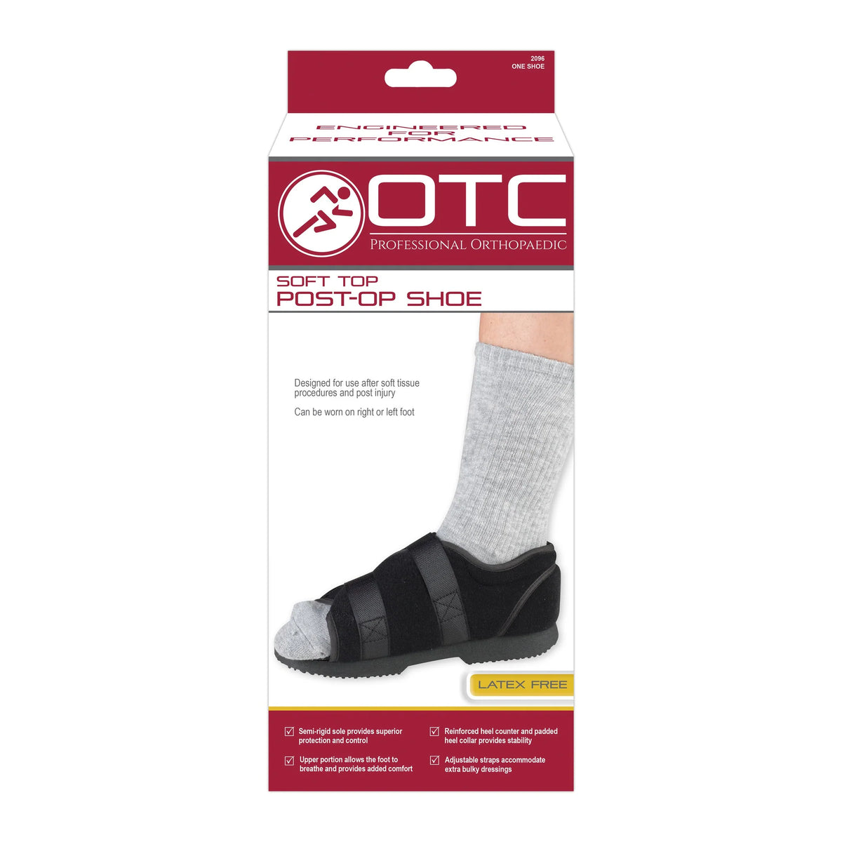 OTC 2096 Soft Top Post-Op Shoe – Provecta Medical Supply